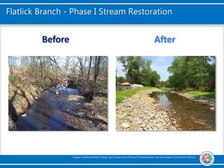 Flatlick Branch - Phase 1 Stream Restoration | PPTX