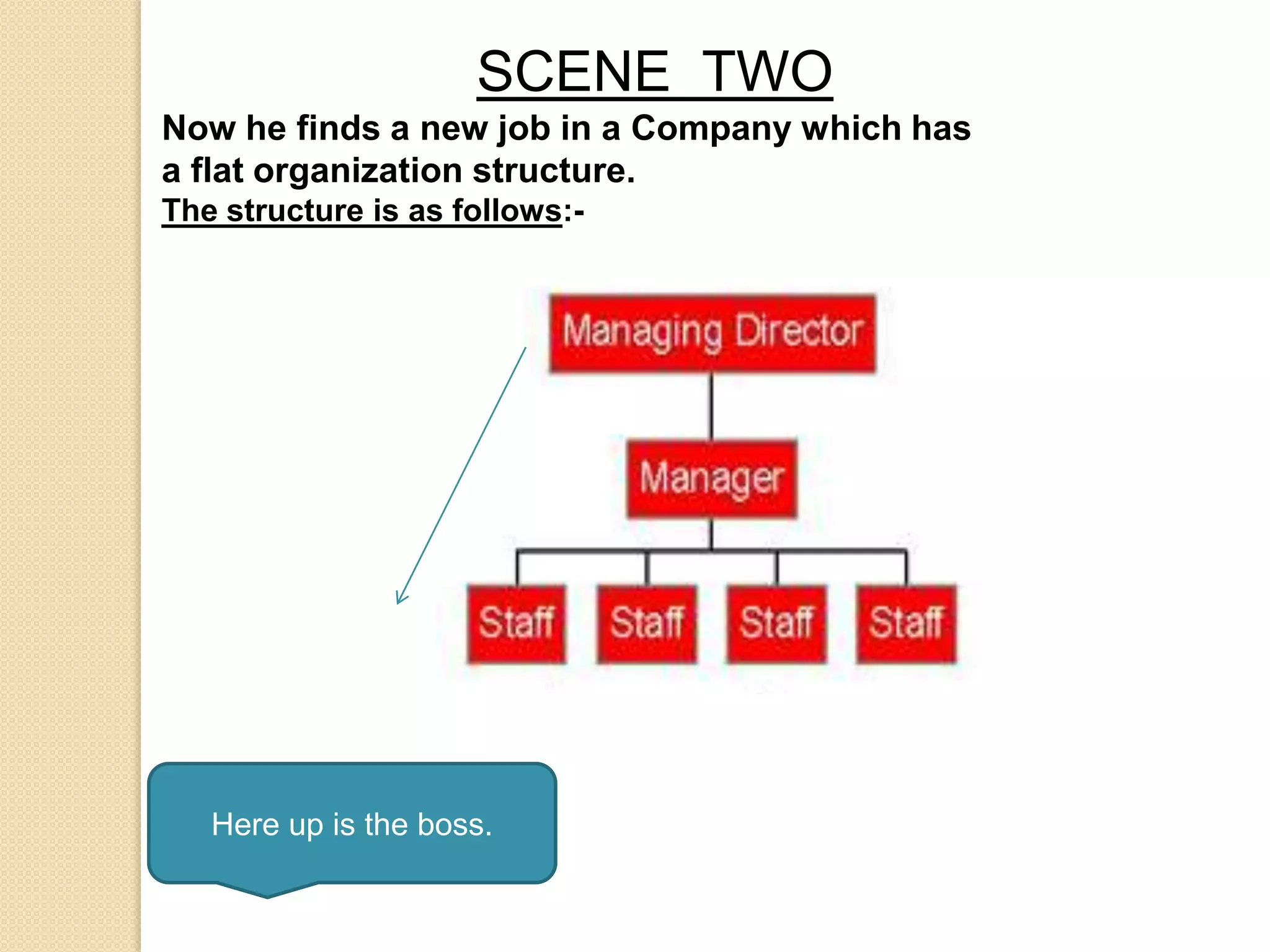 Flat organizational structure by apoorva saini (1) | PPTX