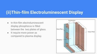 Flat panel display | PPTX