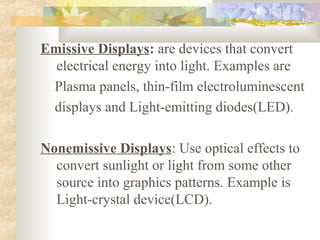 Flat panel displays | PPT