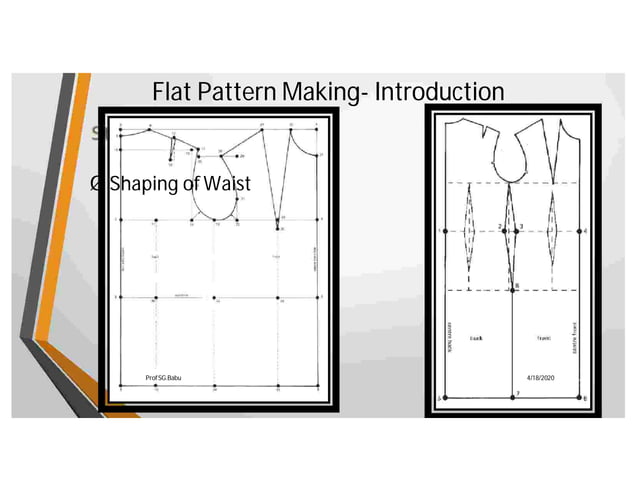 Flat pattern making i prof sgb | PDF | Beadwork | Arts and Crafts