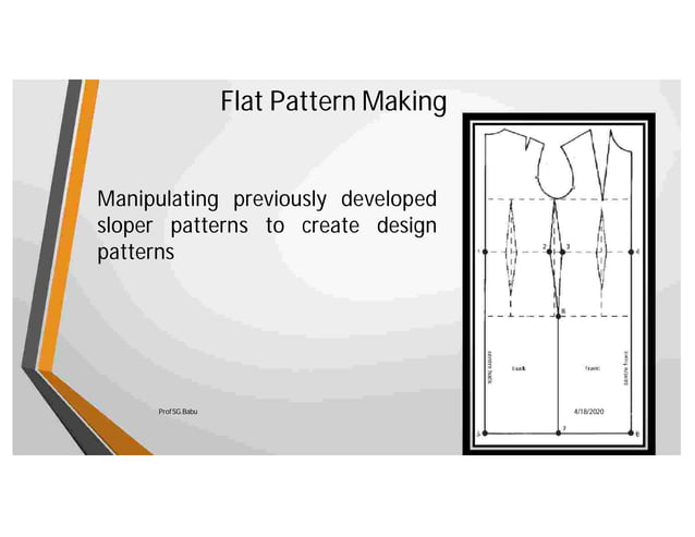 Flat pattern making i prof sgb | PDF | Beadwork | Arts and Crafts