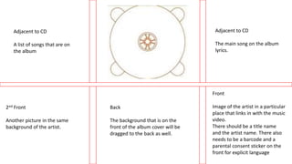Flat plan - Digipak | PPTX