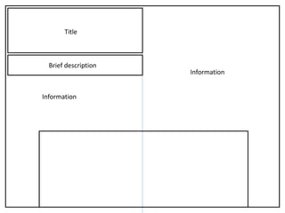 Flat plans for my double page spread | PPTX | Desktop Publishing ...