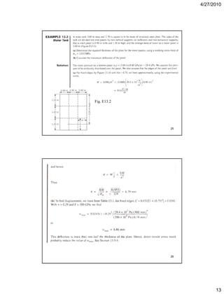 Flat plate deflection-chapter13 (1) | PDF