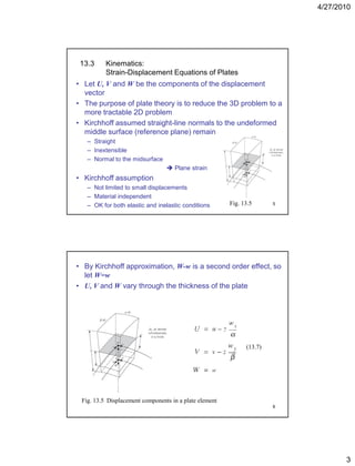 Flat plate deflection-chapter13 (1) | PDF