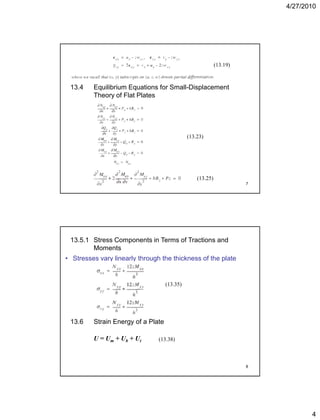 Flat plate deflection-chapter13 (1) | PDF
