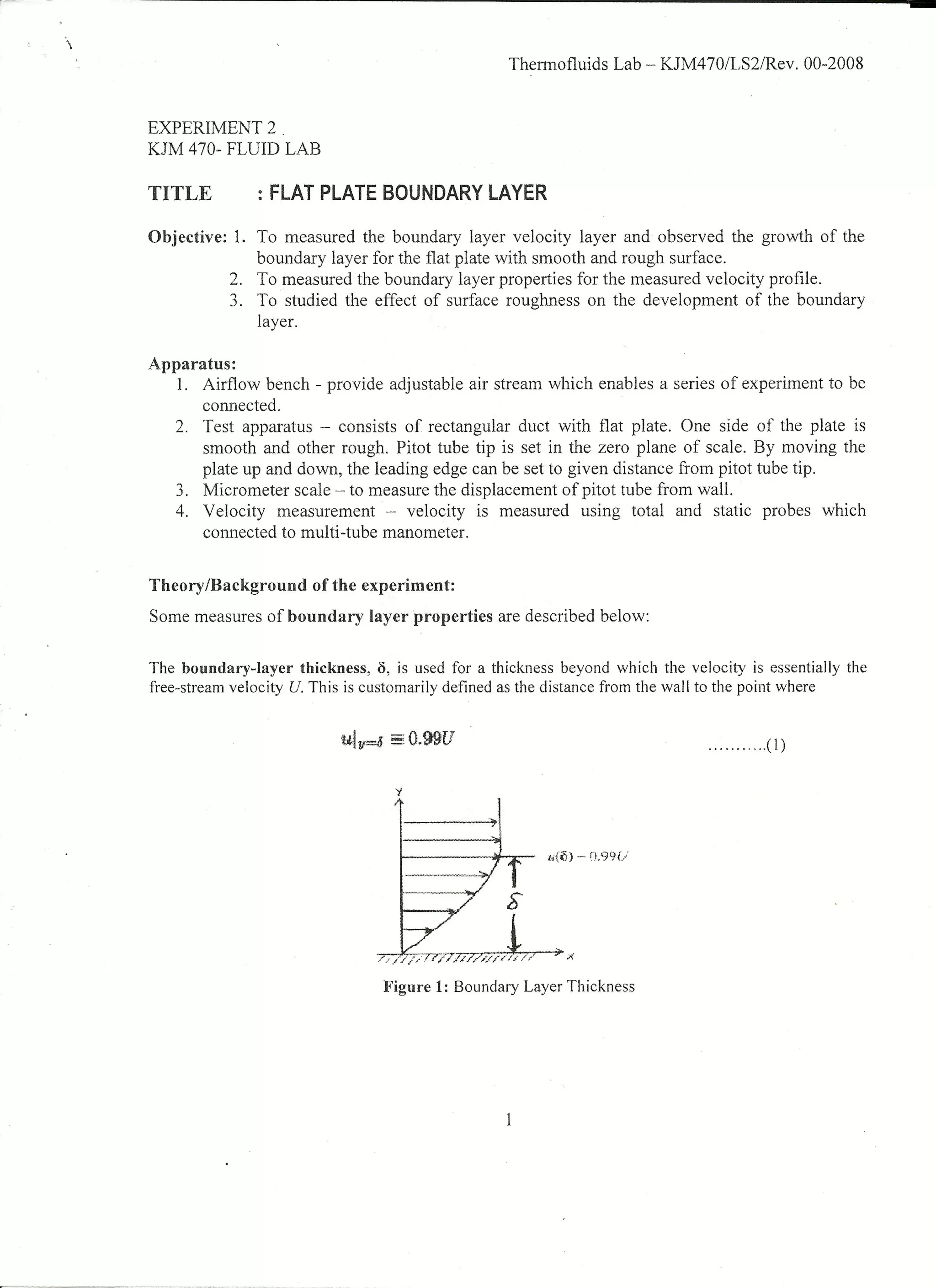 Flat plate lab sheet | PDF