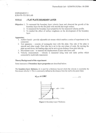 Flat plate lab sheet | PDF