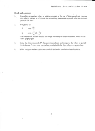 Flat plate lab sheet | PDF
