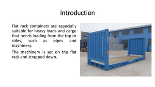 Flat rack container ppt | PPT