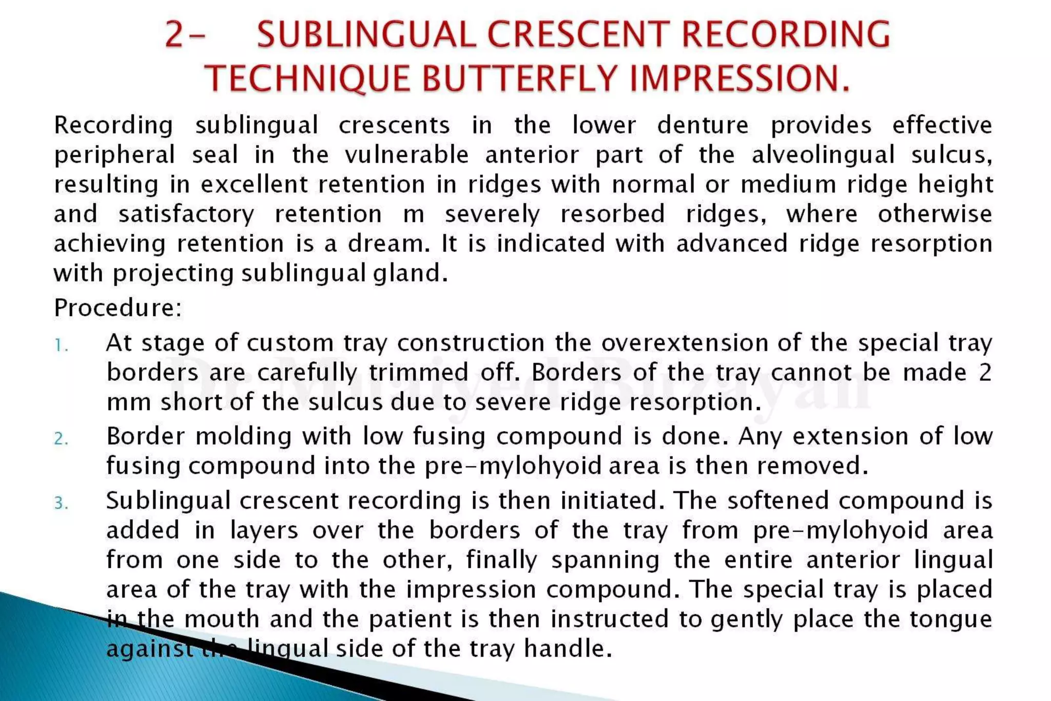 Flat ridge management | PPTX