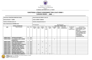 FLAT School Report Form 1 Ilokano.docx