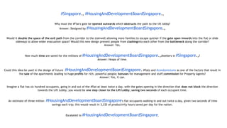 #Flat's gate swings outward to obstruct fire escape route (#housing ...