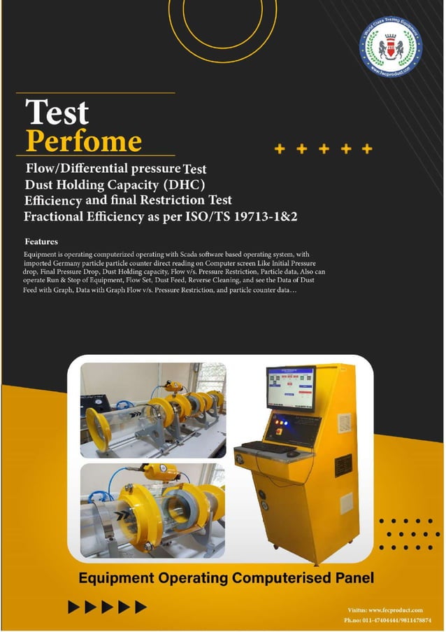 Flat Sheet Media Air Filter Test Rig.... | PDF