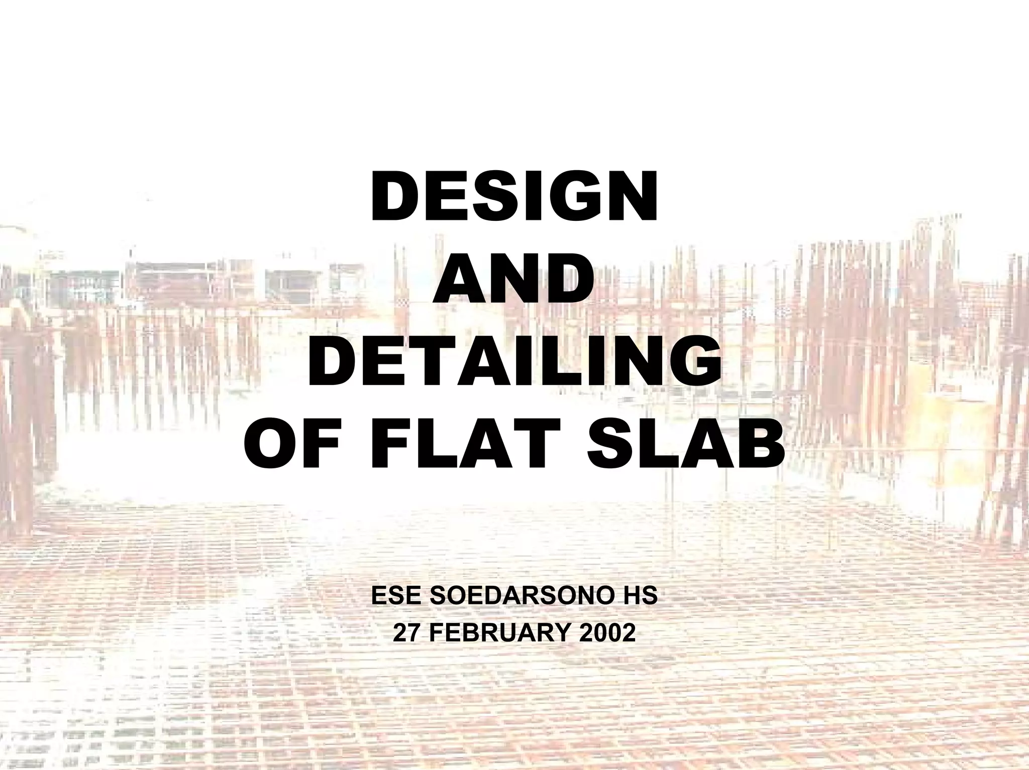 Flat slab design | PDF