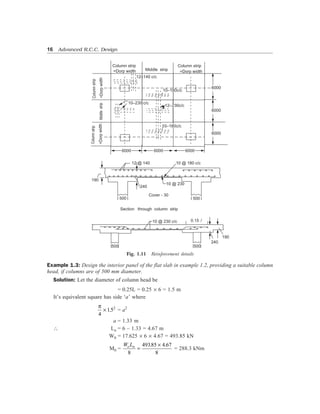 DESIGN OF FLAT SLABS | PDF