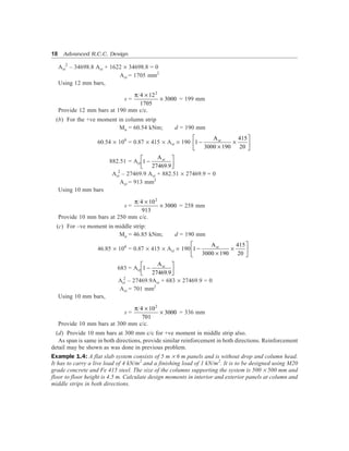 DESIGN OF FLAT SLABS | PDF