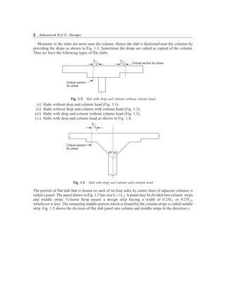 DESIGN OF FLAT SLABS | PDF