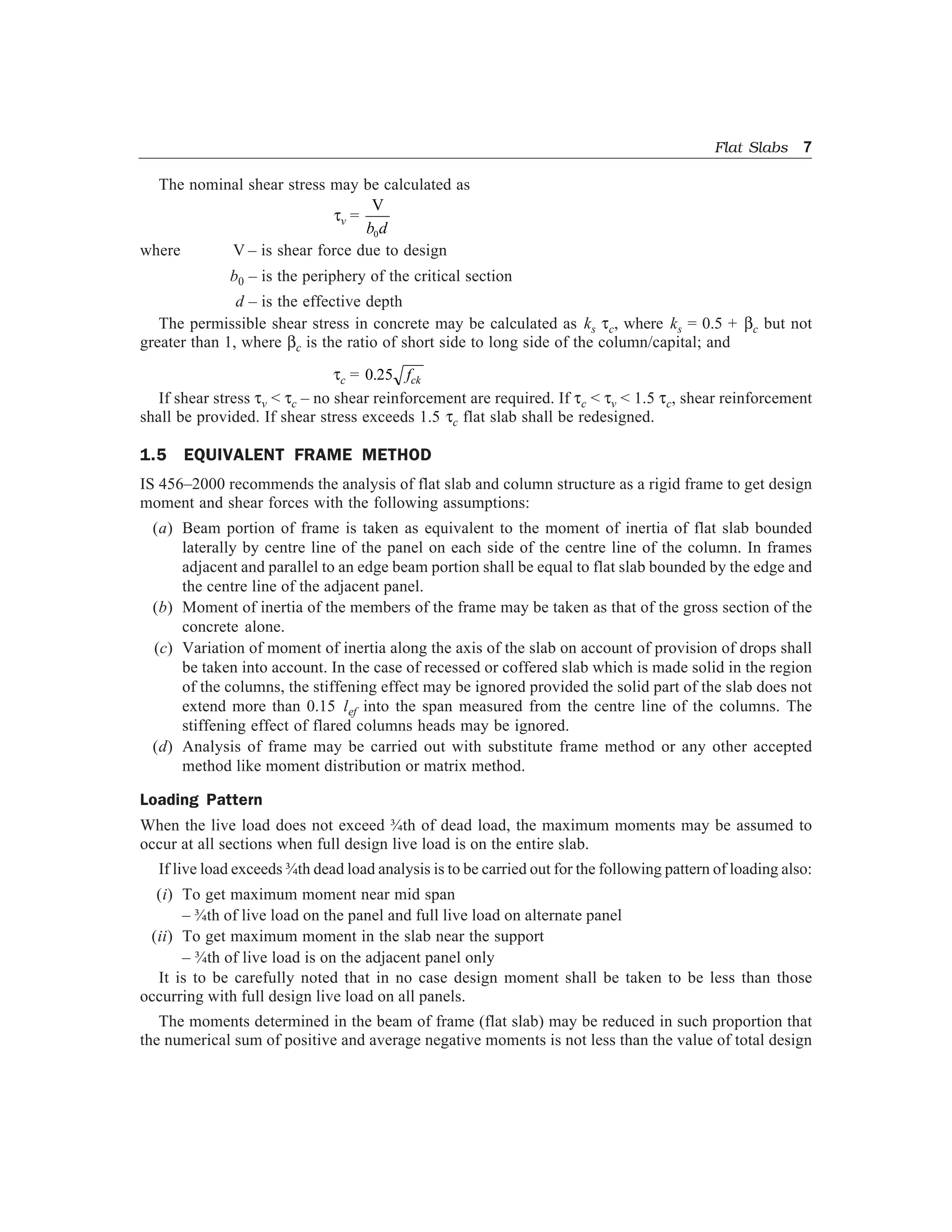 Design Of Flat Slab | PDF