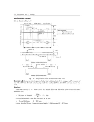 Design Of Flat Slab | PDF