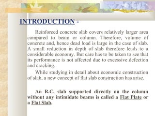 Flat slab ppt | PPT