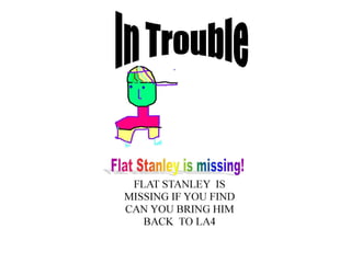 Flat Stanley Is Missing | PPS