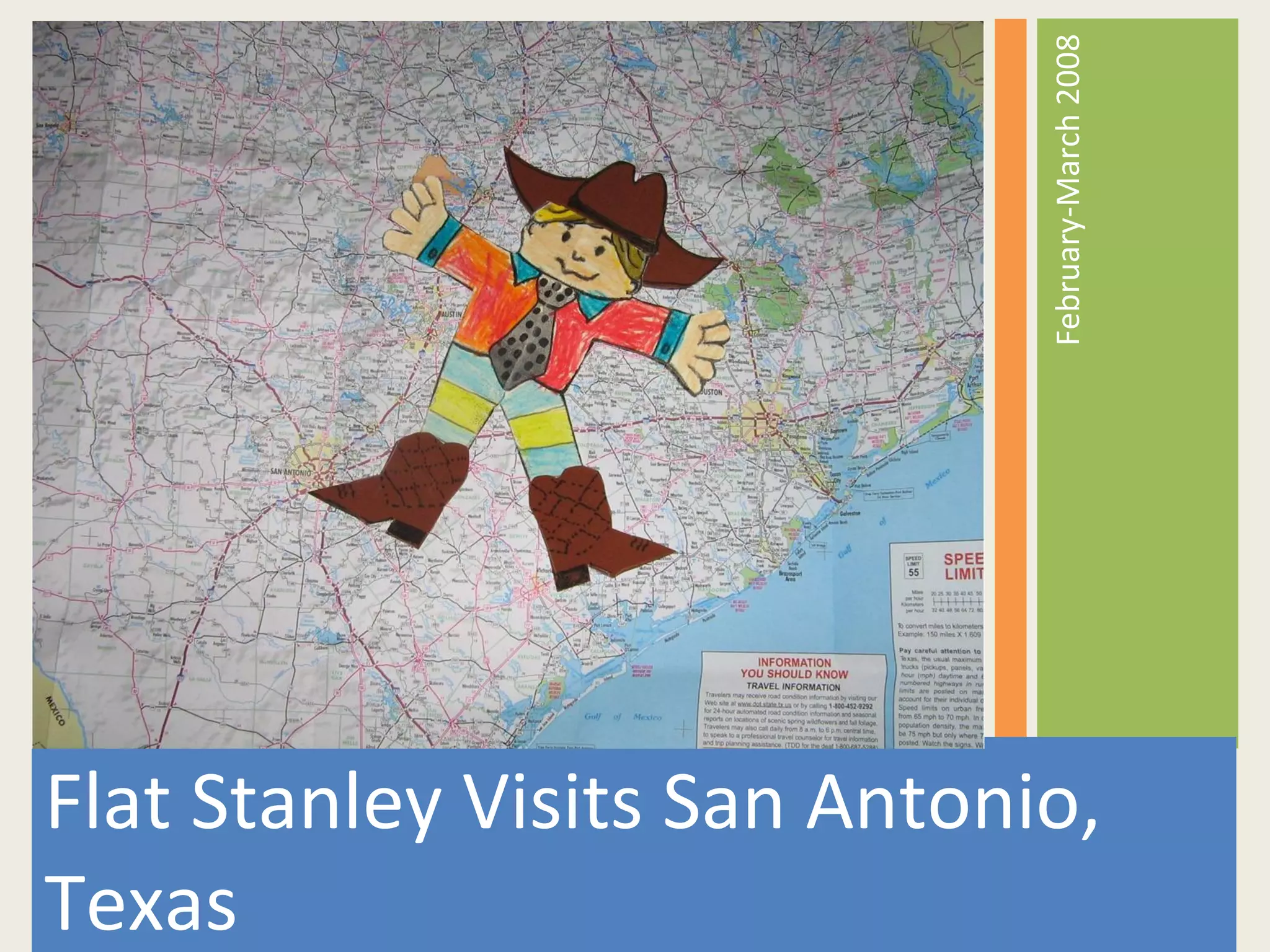 Flat Stanley Visits Texas | PPT