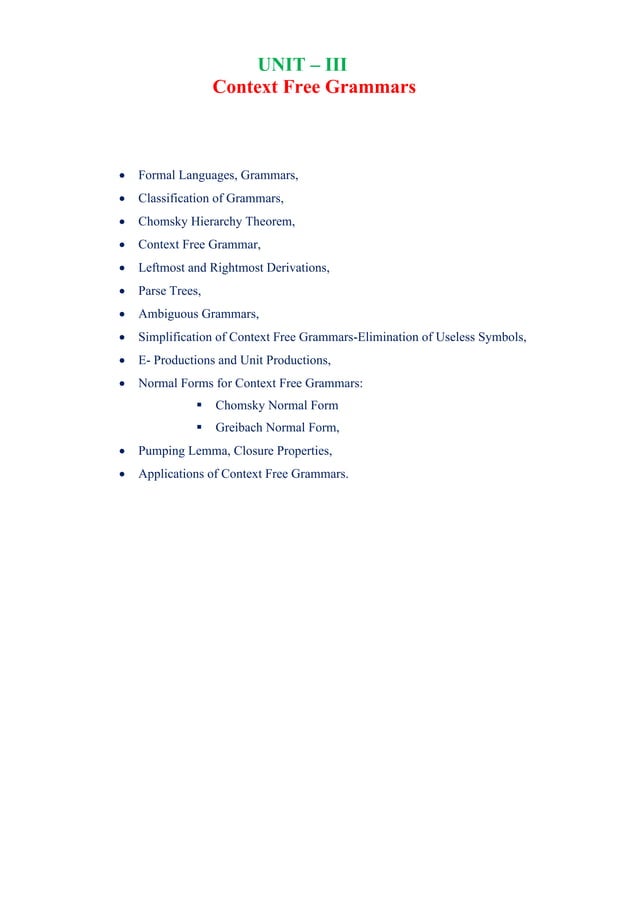 Flat unit 3 | PDF | Programming Languages | Computing