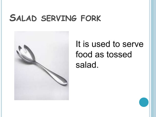 Food and Beverages - Flatware and Glassware | PPTX