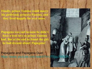 "The magic flute" presentation | PPT