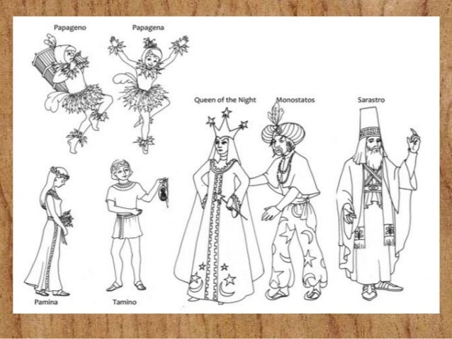 "The magic flute" presentation