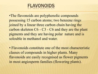 Flavanoids | PPTX