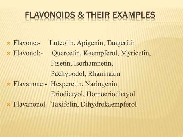 Flavanoids | PPTX