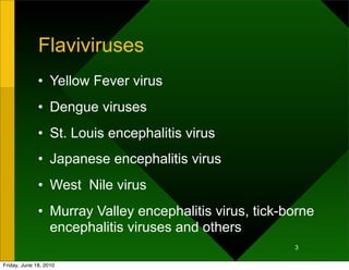 Flavivirus | PDF
