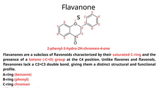 Flavonoids, Classification and basic structure.pptx