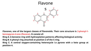 Flavonoids, Classification and basic structure.pptx