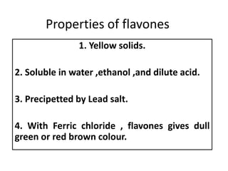 Flavones | PPTX
