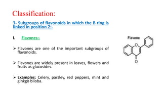 Flavones & Flavonoids.pptx | Chemistry | Science