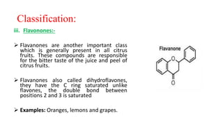 Flavones & Flavonoids.pptx | Chemistry | Science