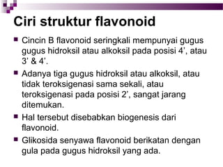 Flavonoid pptx | PPT