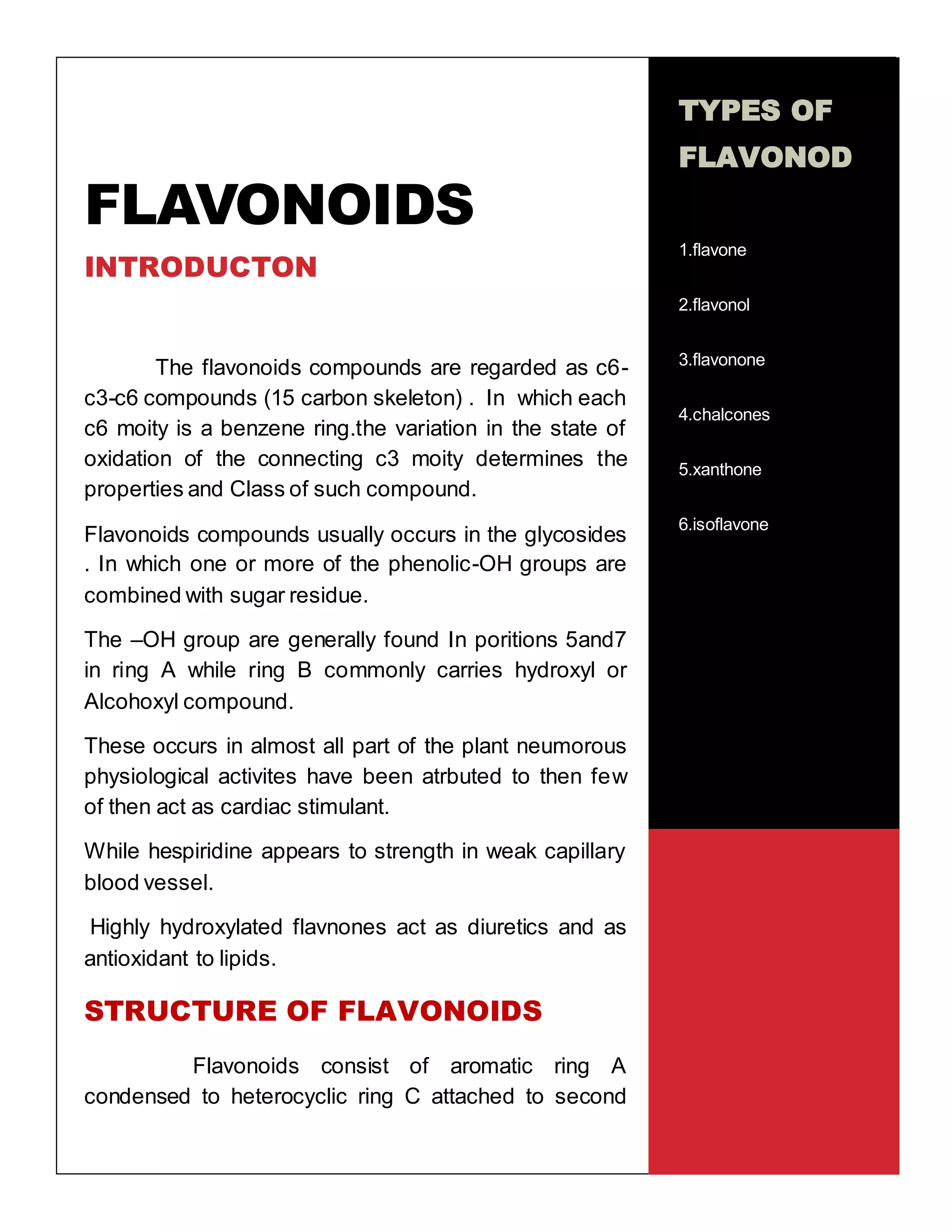 advances pharmaceutical organic chemistry ( Flavonoids ) | PDF