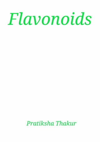 Flavonoids | PDF