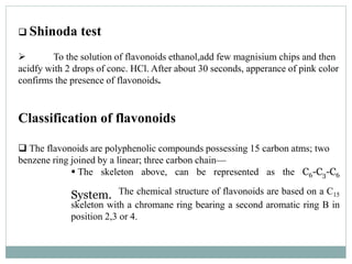Chemsitry of Natural Products-Flavonoids and quercetin | PPTX ...
