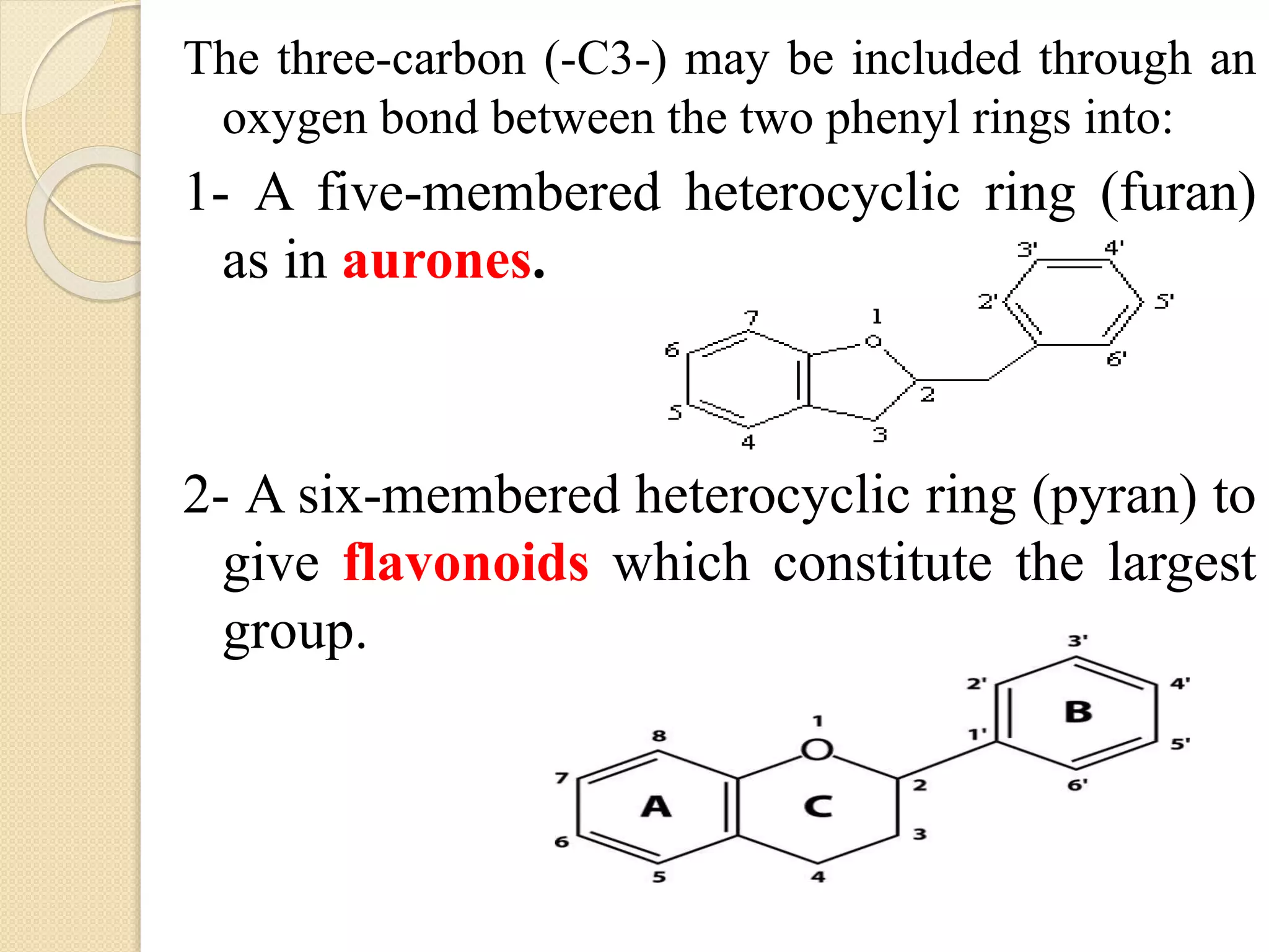 Flavonoids classification, isolation and identification | PPTX