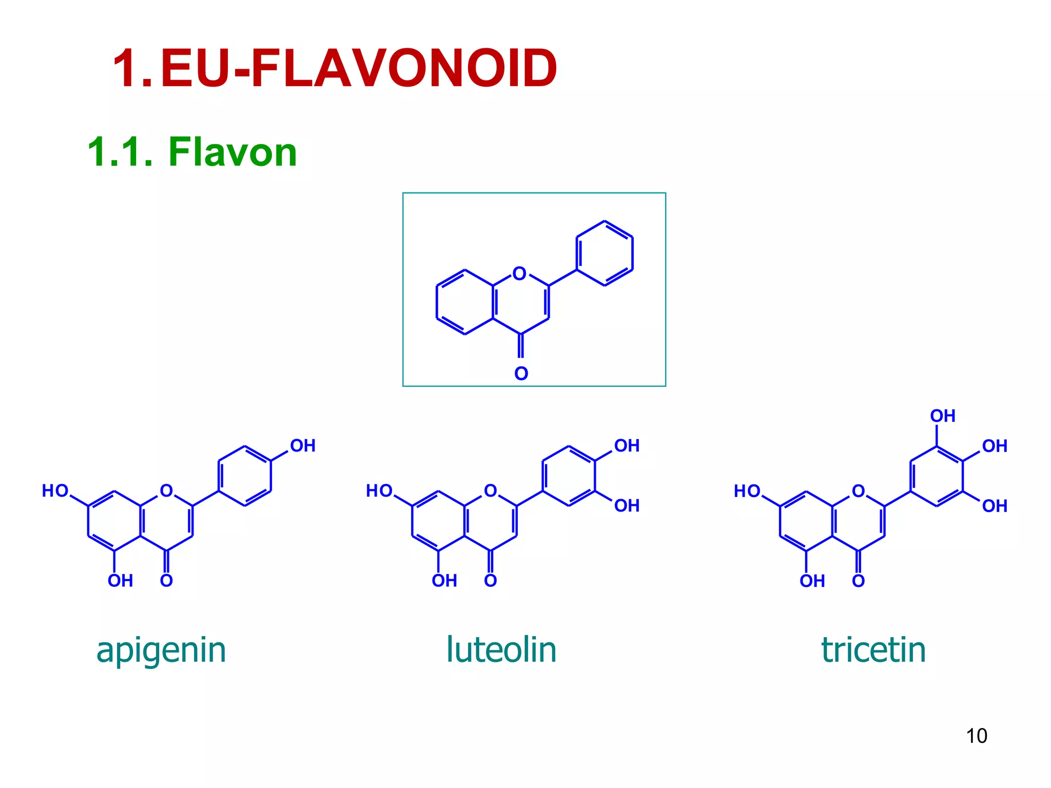 Flavonoid va duoc lieu chua flavonoid | PDF