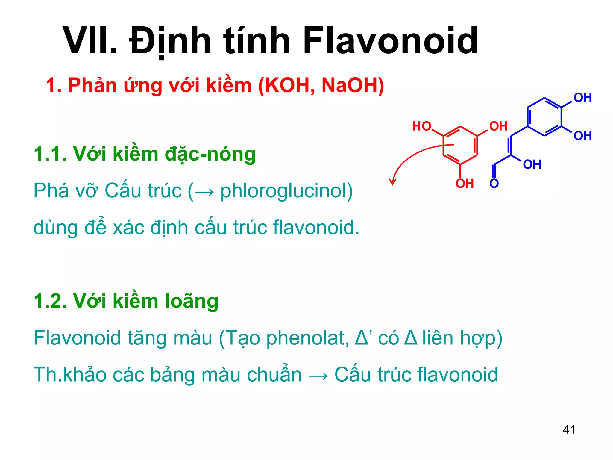 Flavonoid va duoc lieu chua flavonoid | PDF