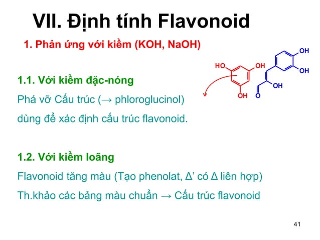 Flavonoid va duoc lieu chua flavonoid | PDF
