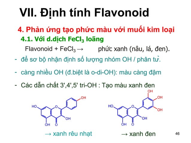 Flavonoid va duoc lieu chua flavonoid | PDF