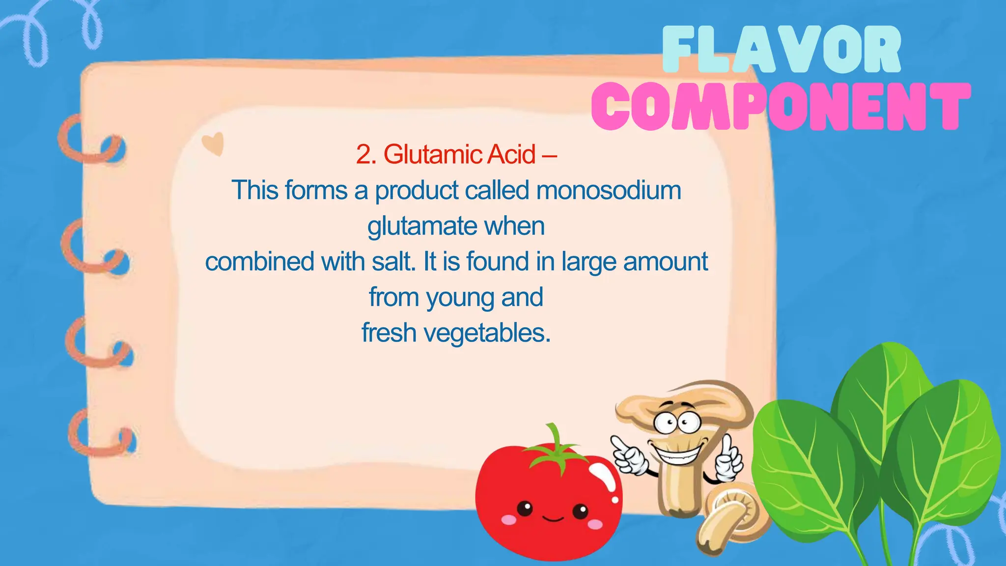 flavor & color components of Vegetables.pptx